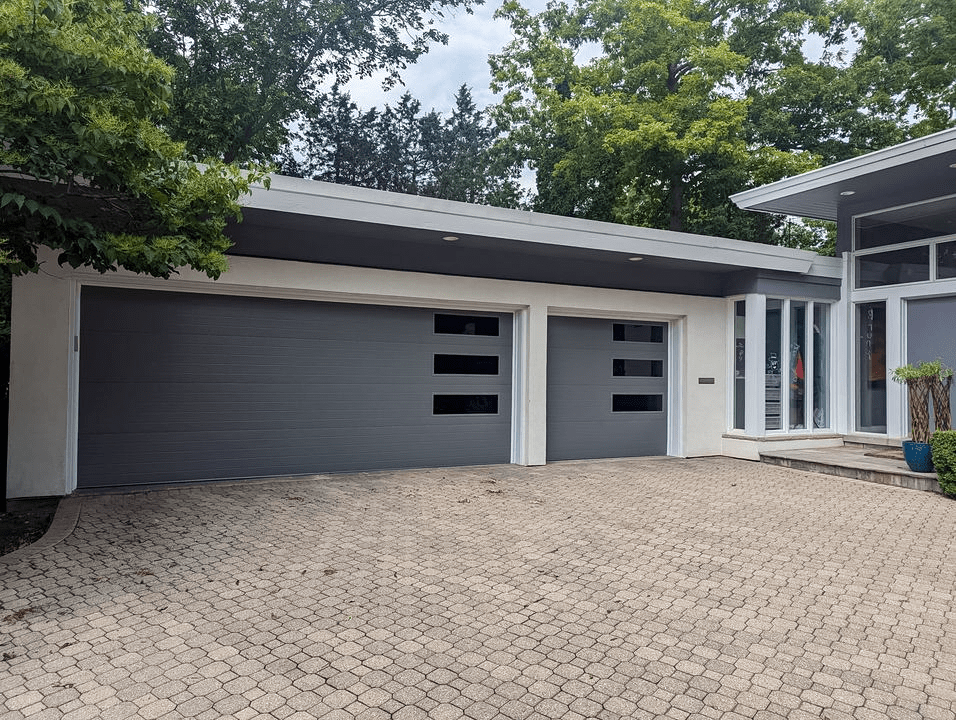 Gray garage doors | C.H.I. Overhead Doors