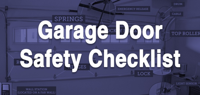 Garage Door Safety Checklist
