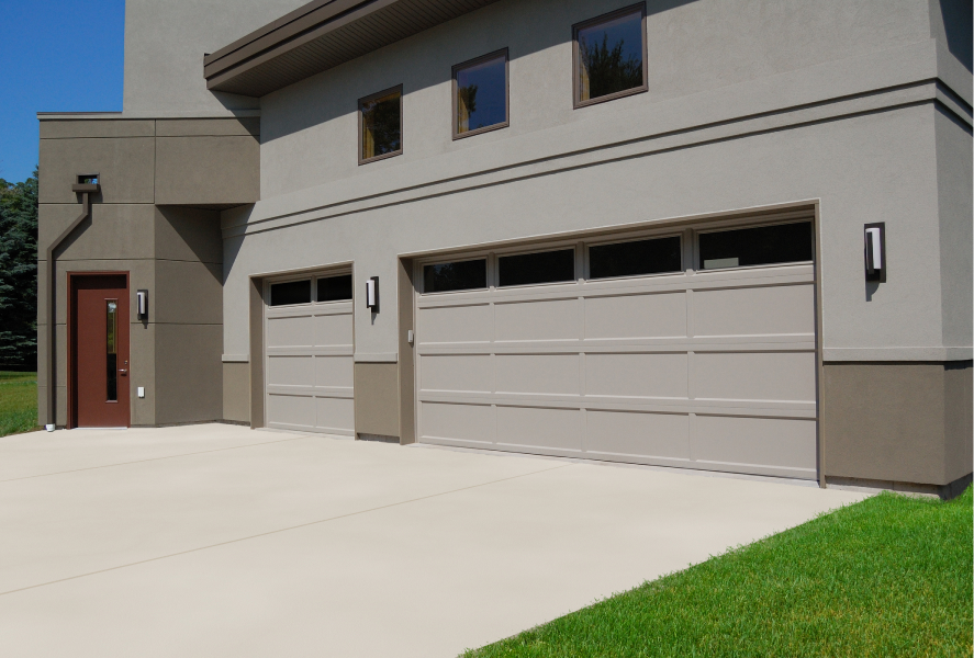 Sandstone garage doors | C.H.I. Overhead Doors