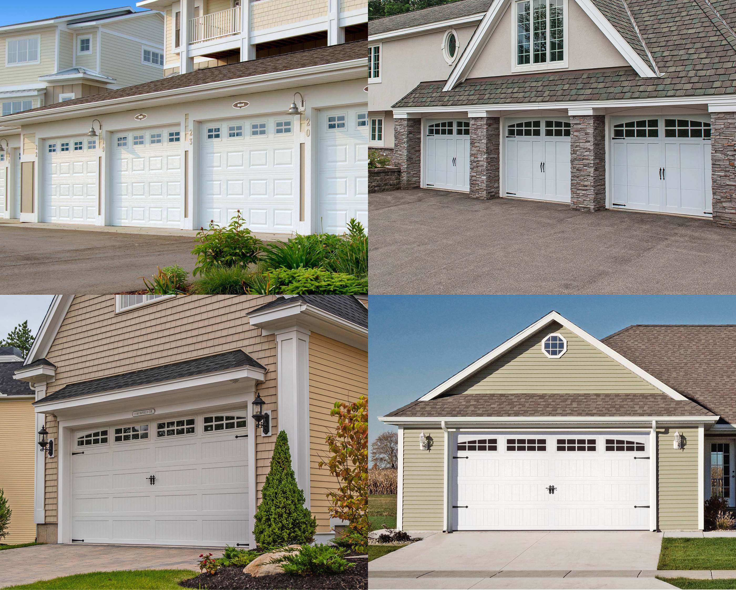 5 best garage door colors for beige houses