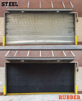Rubber vs Steel Doors: Cost, Lifespan & Safety