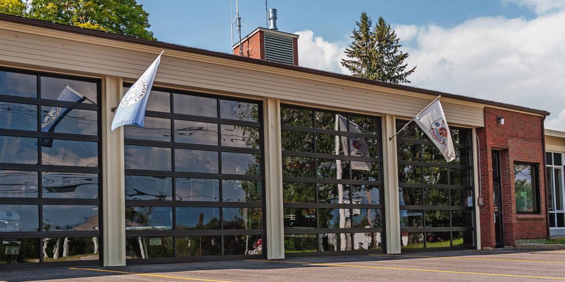 Model 3295 | Full-view aluminum | C.H.I. Overhead Doors